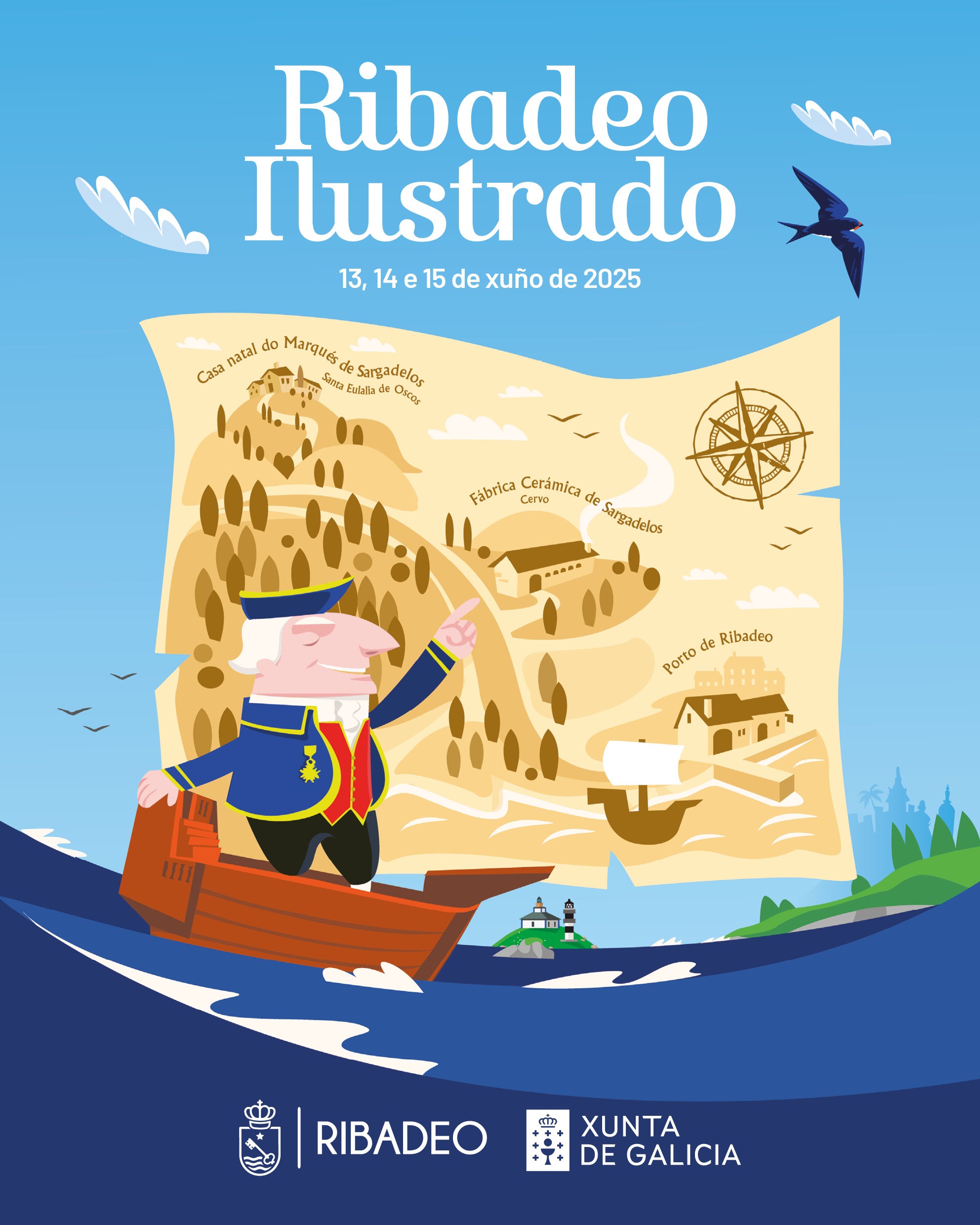 Ribadeo Ilustrado - 13, 14 y 15 de junio de 2025 - Turismo Ribadeo